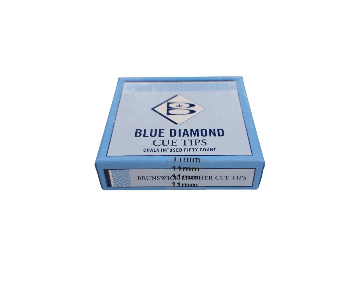 Blue Diamond Snooker Cue Tip 11mm Box 50 Pieces | Thailand Pool Tables