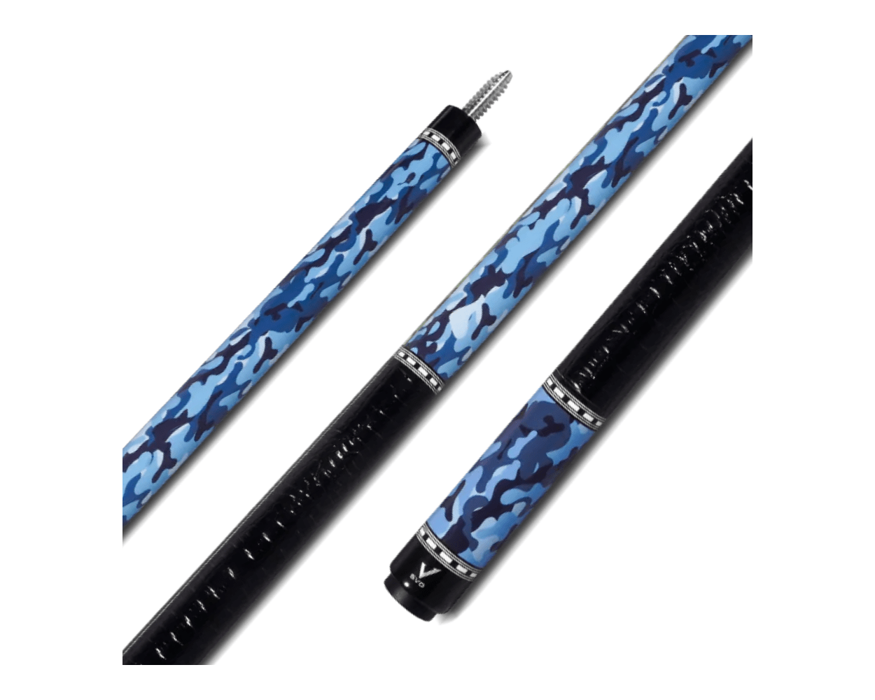 Evo Camo Pool Cue Navy | Thailand Pool Tables