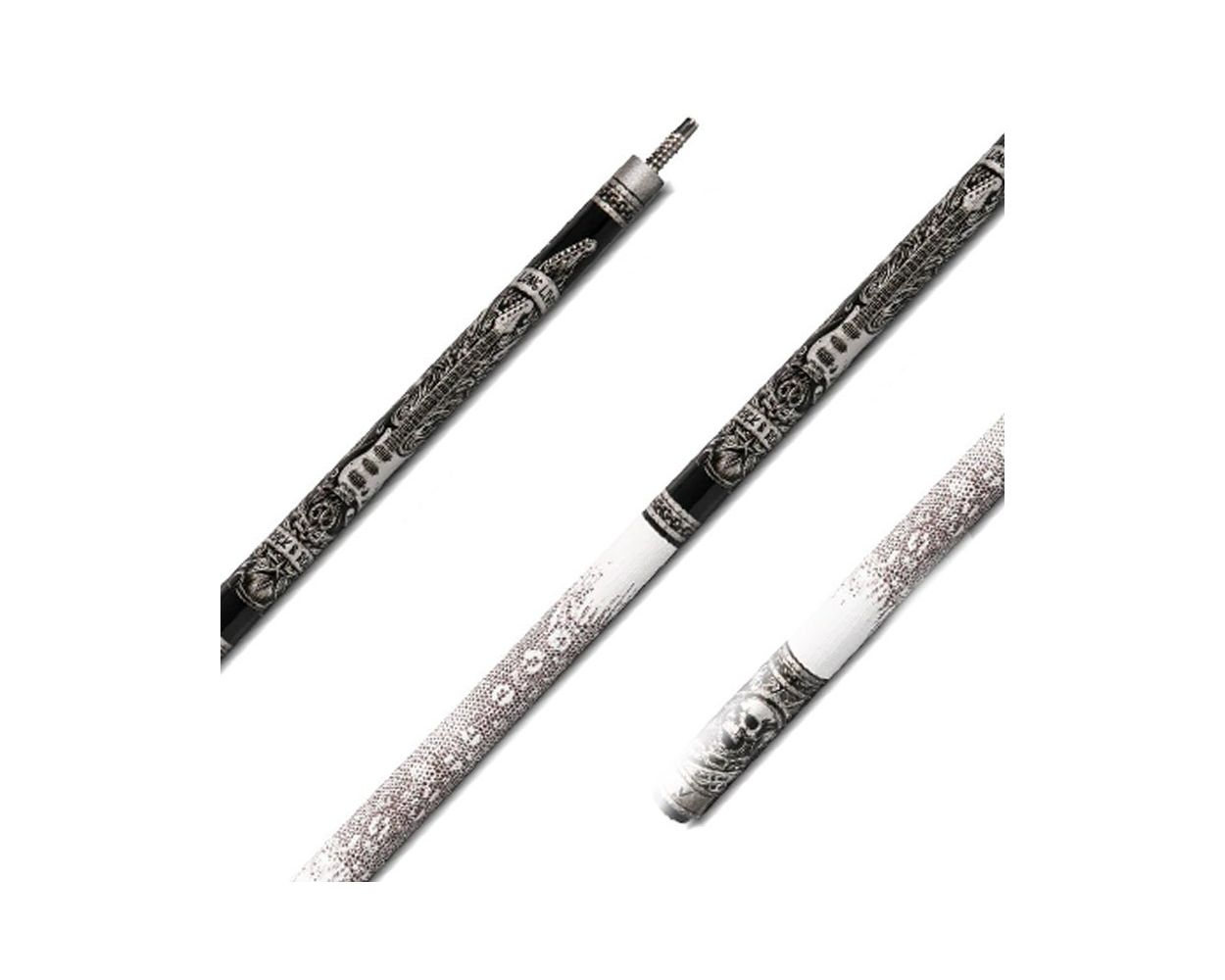 EVO Rebel Pool Cue - White Leather Wrap | Thailand Pool Tables