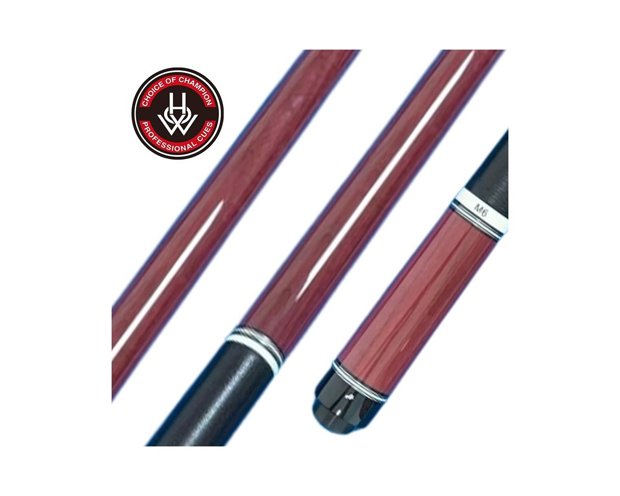 HOW Cue M6 Purple Heart Pool Cue | Thailand Pool Tables