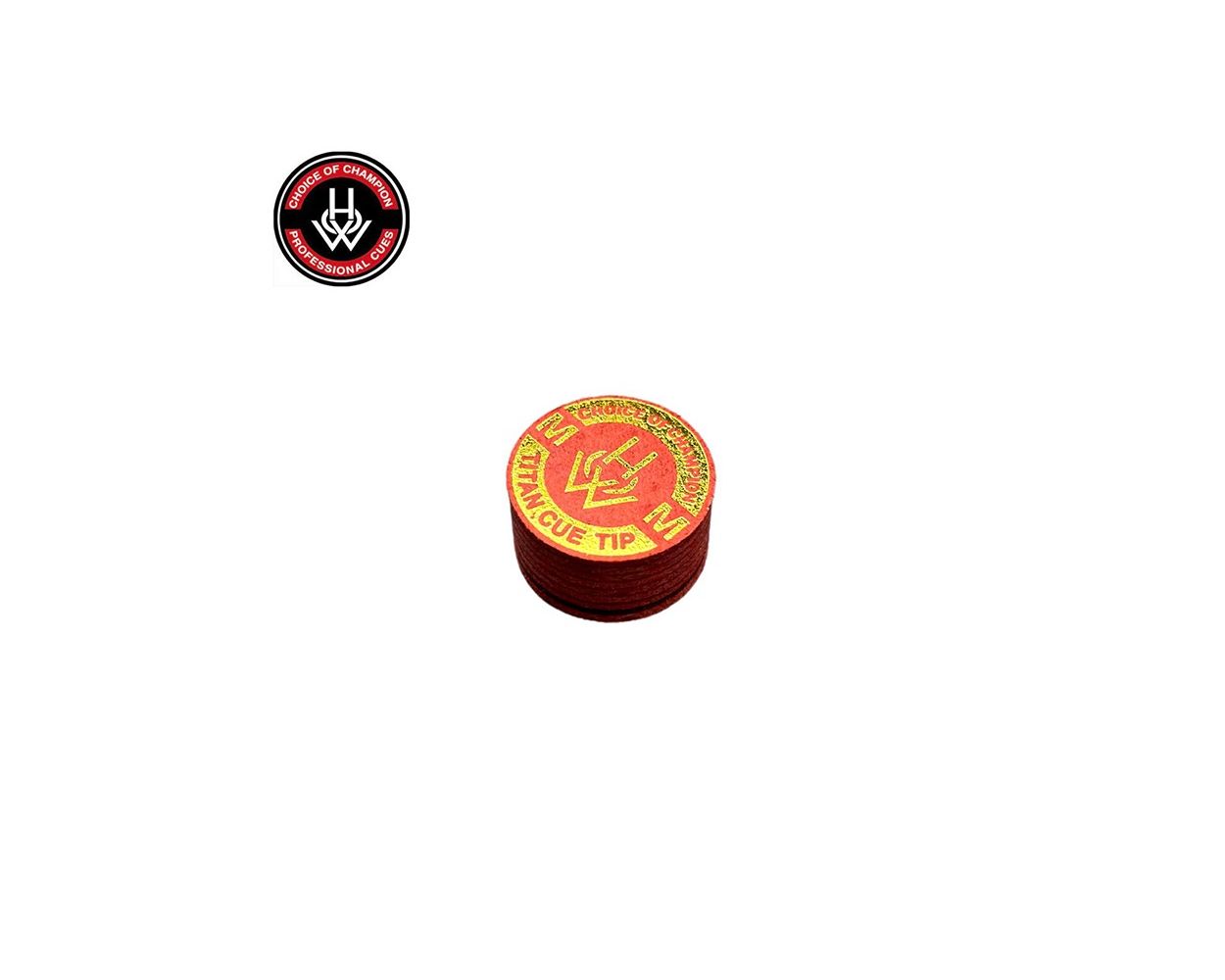 HOW Titan Pool Cue Tip Medium 14mm | Thailand Pool Tables
