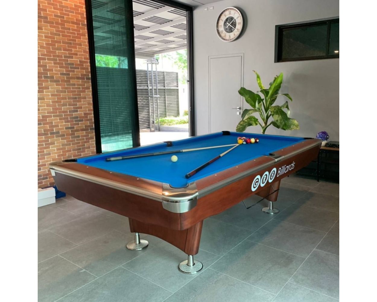 GR8 Billiards Terminator Competition Pool Table Mahogany 8ft | Thailand ...