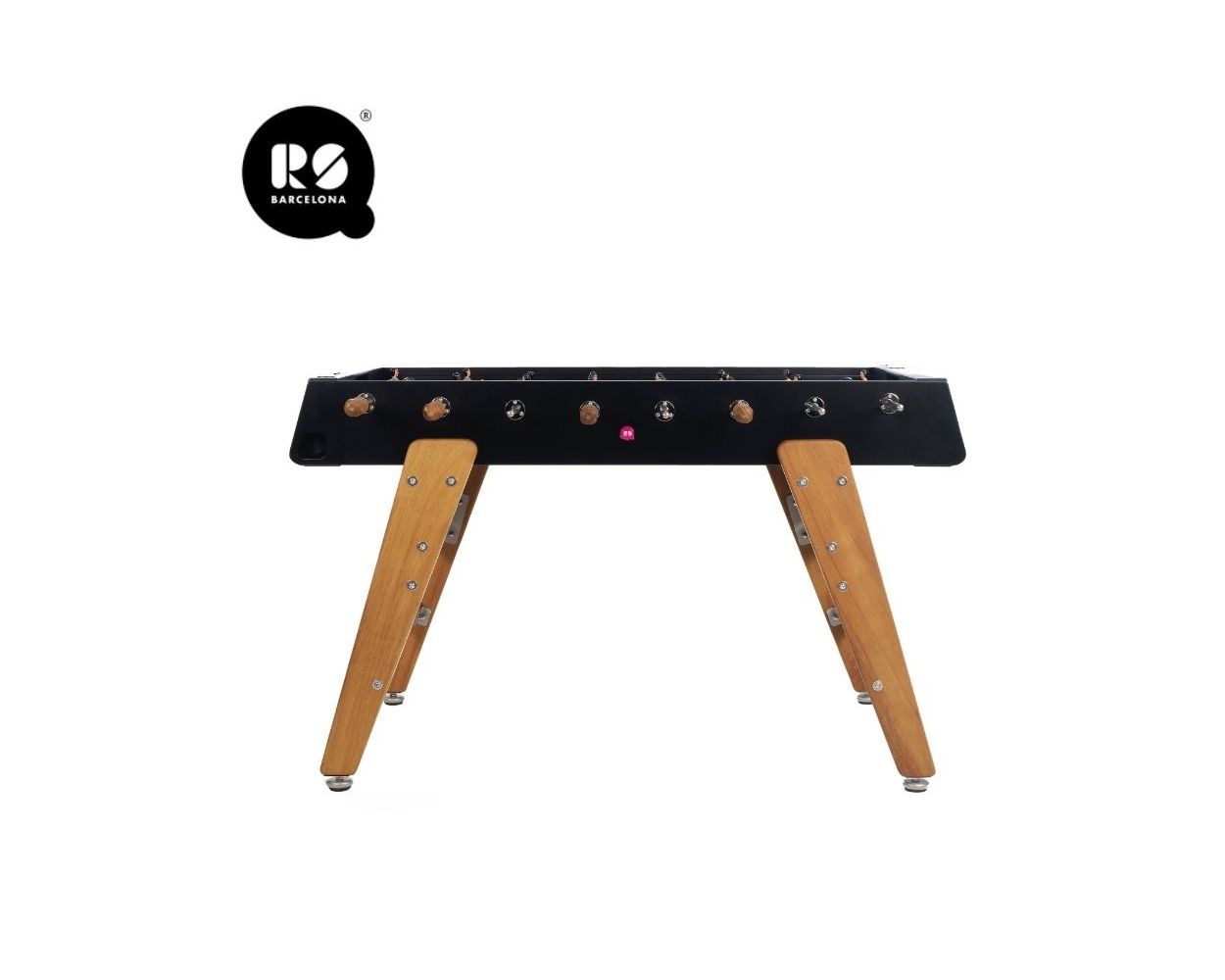 RS Barcelona RS3 Wood Black Foosball Table | Thailand Pool Tables