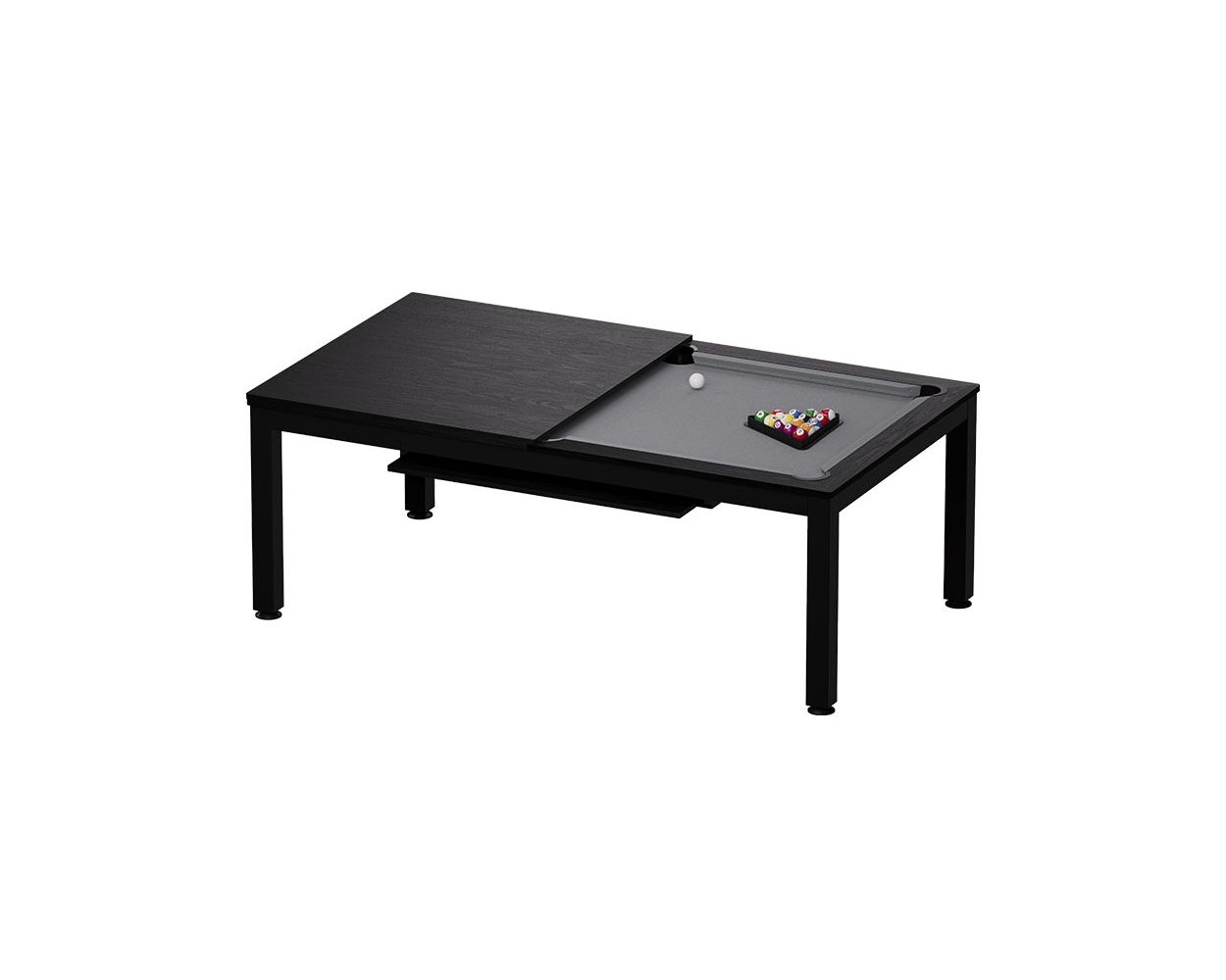 GR8 Billiards Urban Dining Pool Table 7ft – Convertible Pool & Dining Table