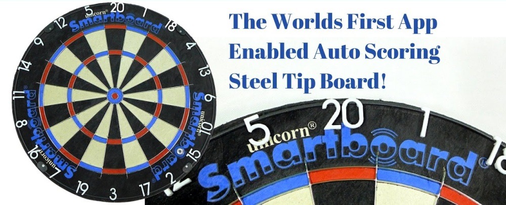 Unicorn Smartboard - Sisal Dartboard with Score Counter | Thailand Pool ...